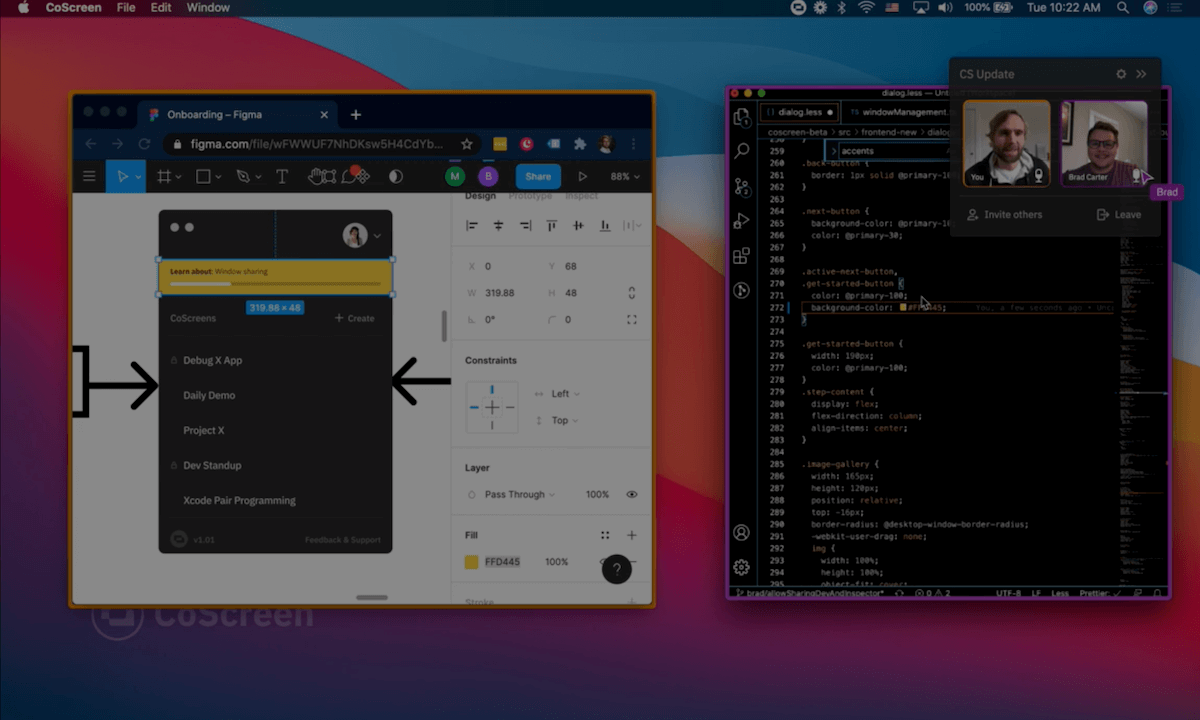 CoScreen: Collaborative Screen Sharing by Datadog